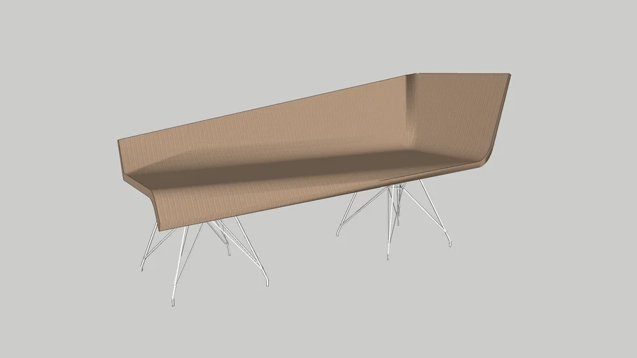 modern bench 01 | 3D Warehouse