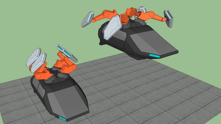 Elysium Droids 3d Model
