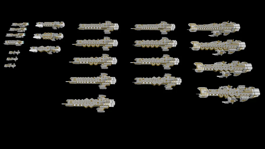 KitBash: 40K Imperial Variants WIP] | 3D Warehouse