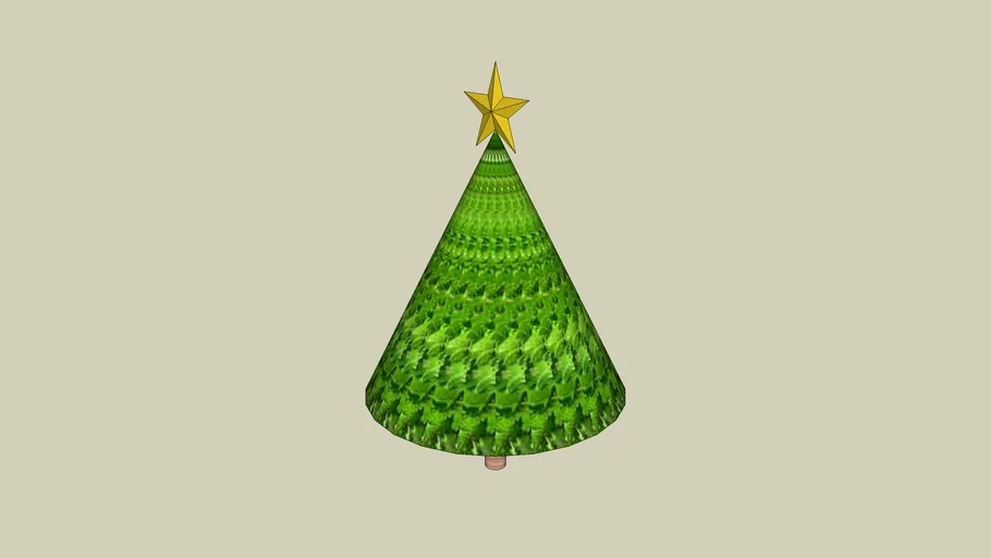 Christmas Tree (Square Based) | 3D Warehouse