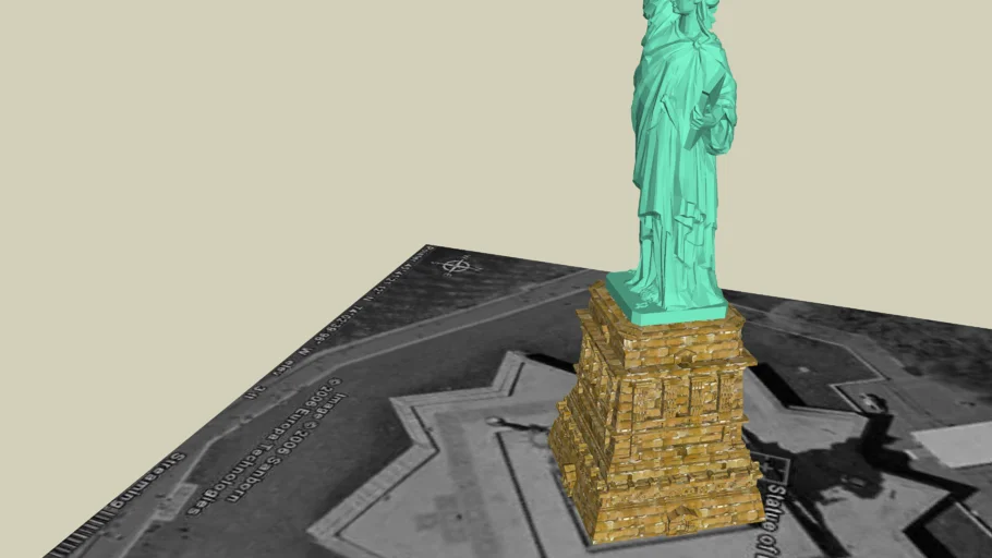 estatua de la libertad | 3D Warehouse