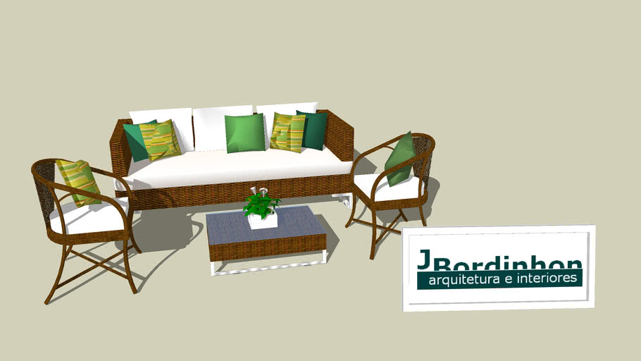 Rattan furniture | 3D Warehouse