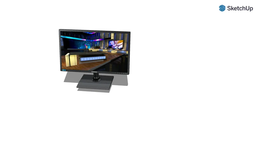 left monitor for newtek | 3D Warehouse