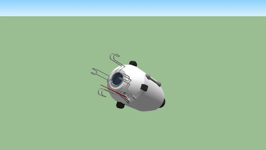 Early 60's Spacecraft | 3D Warehouse