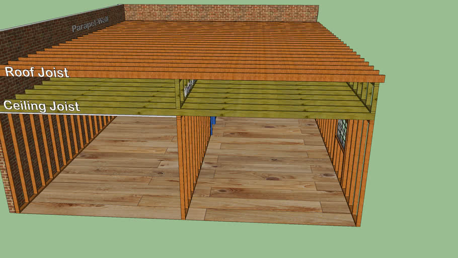 Flat Roof Joist | 3D Warehouse
