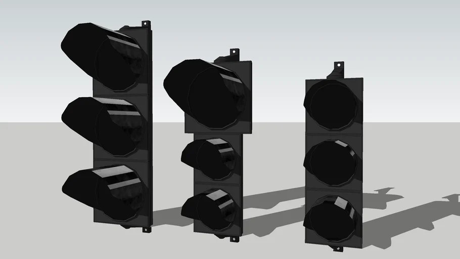 ZIR traffic signal set. | 3D Warehouse
