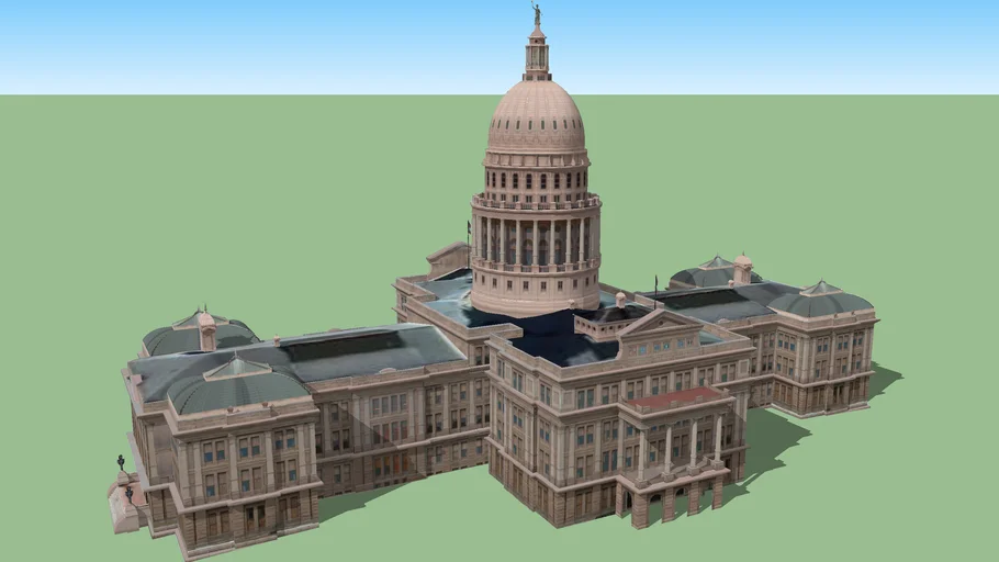 Texas State Capitol Building | 3D Warehouse