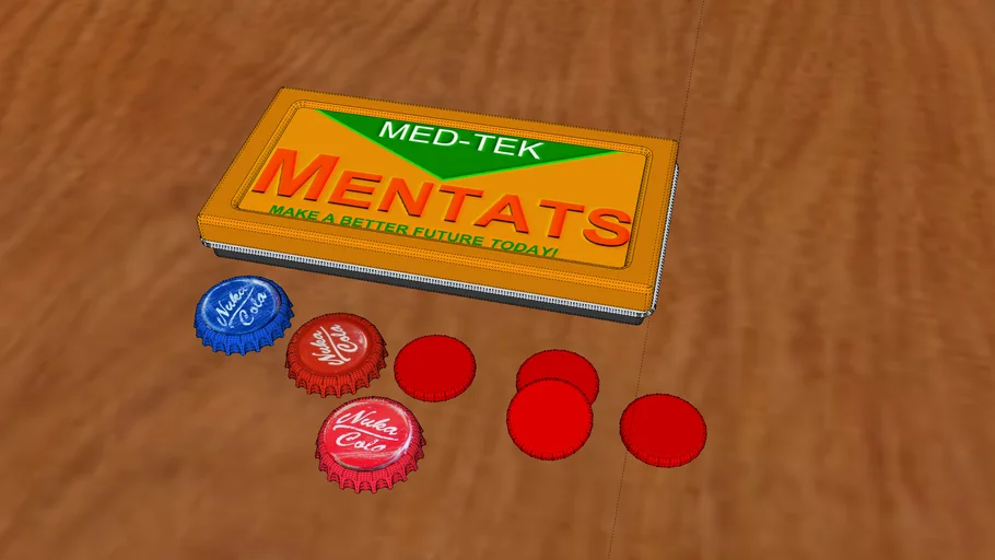 Mentats tin | 3D Warehouse