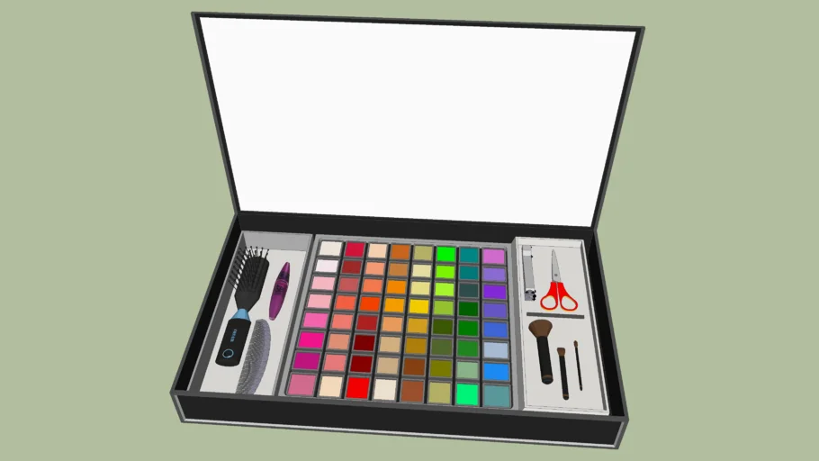 make up box | 3D Warehouse