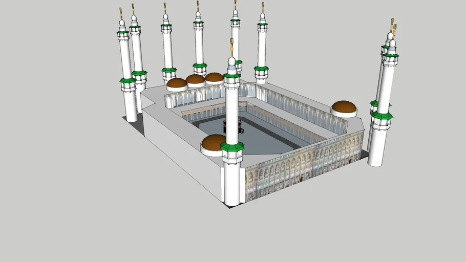 Masjid-Al-Haram Kaaba | 3D Warehouse