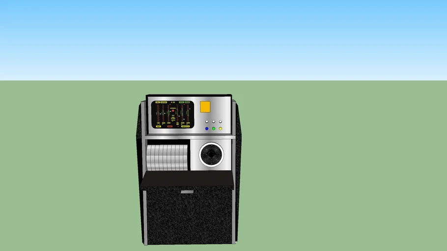 TOS Tricorder - with flippable display screens | 3D Warehouse