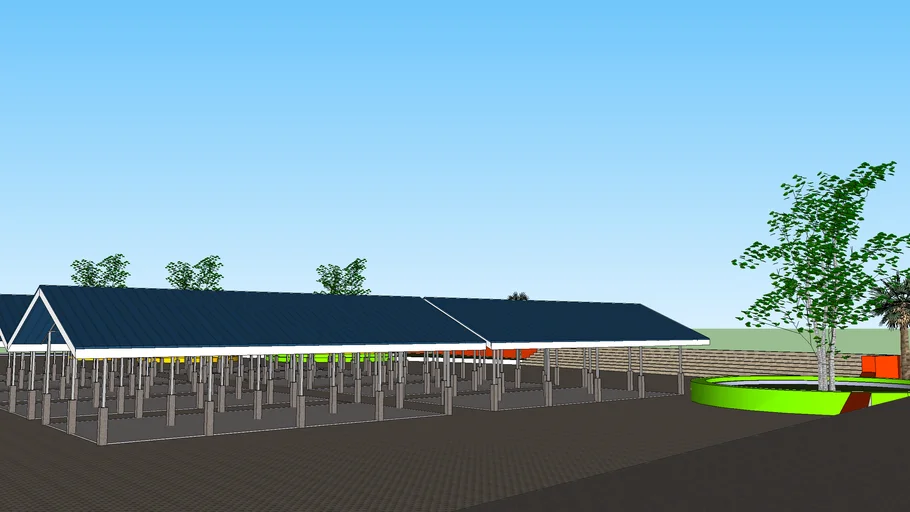 Rehabilitasi Sarana Pasar Kawua by Adi Kuling | 3D Warehouse