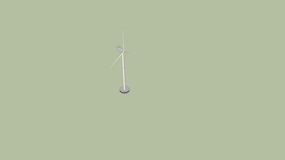 Lowestoft Wind Turbine - Gulliver | 3D Warehouse