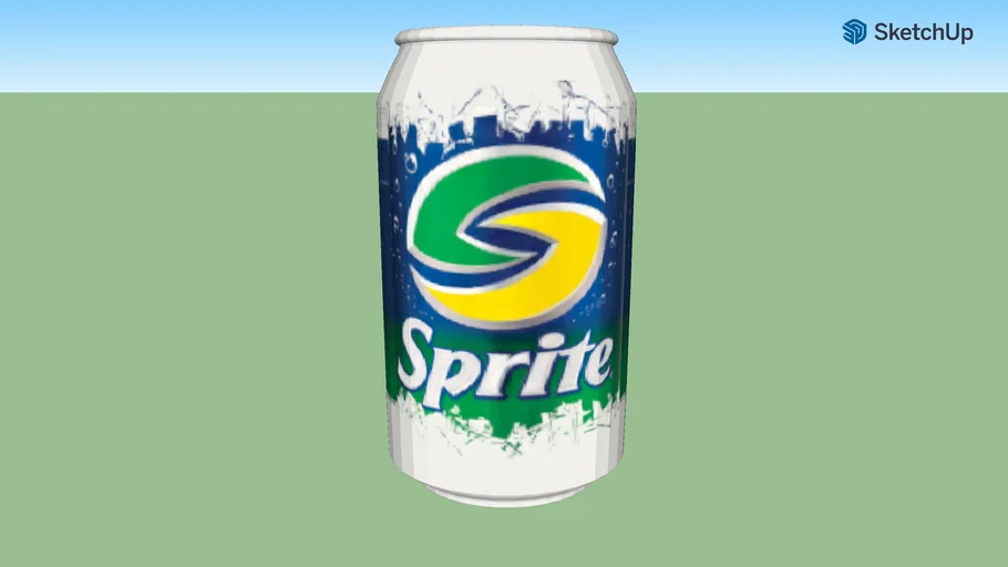 Sprite can | 3D Warehouse