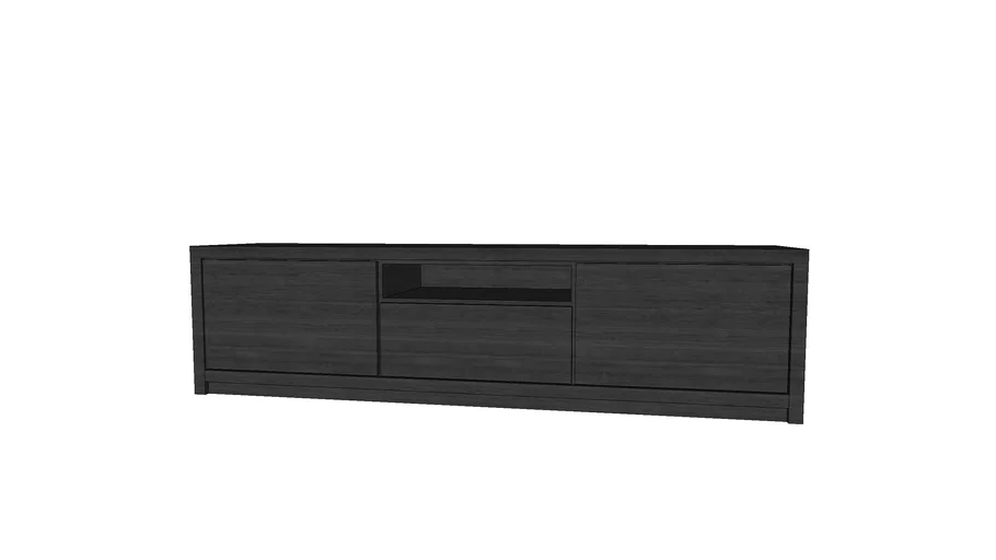 lowboard unit k&c 220b | 3D Warehouse