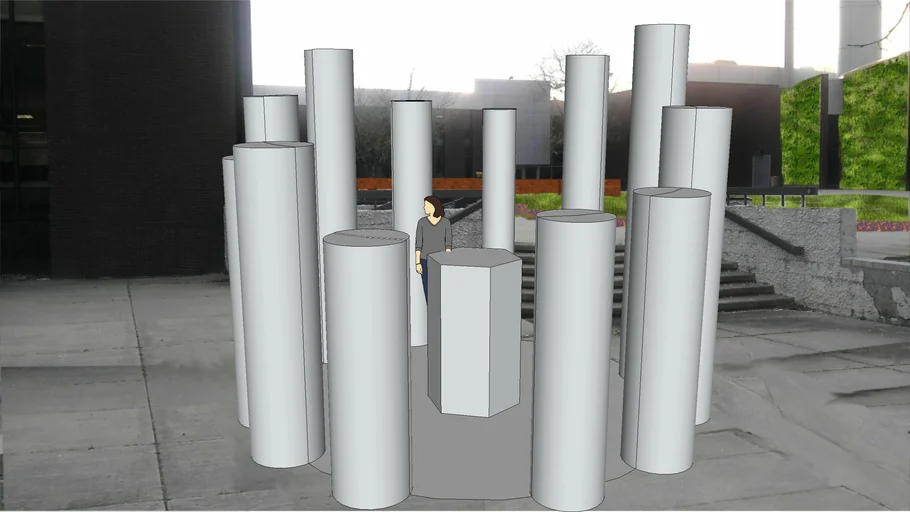 Rowan Proposed Statue | 3D Warehouse