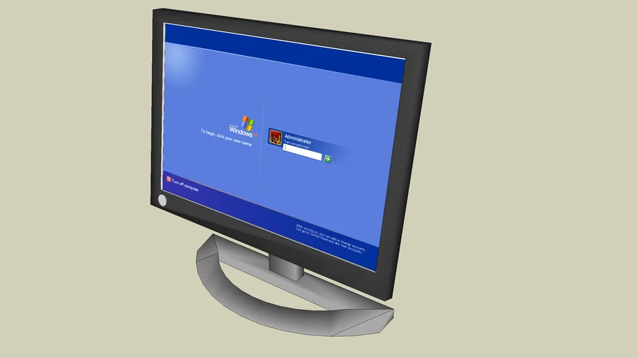 Flat Panel Monitor | 3D Warehouse