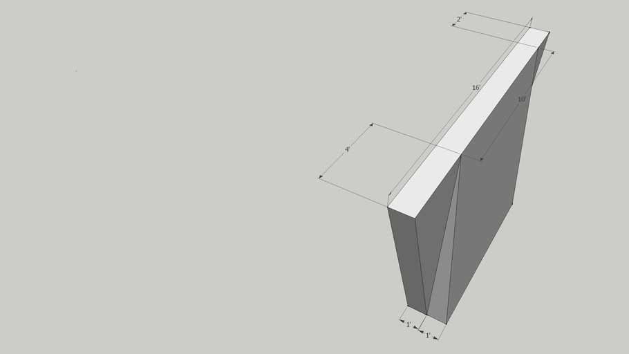 center wall | 3D Warehouse