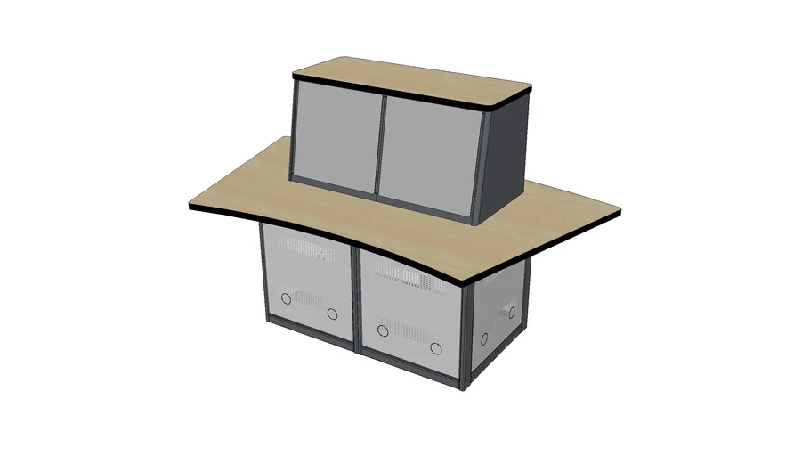 ABB CRS Cap Double MWB Middle | 3D Warehouse