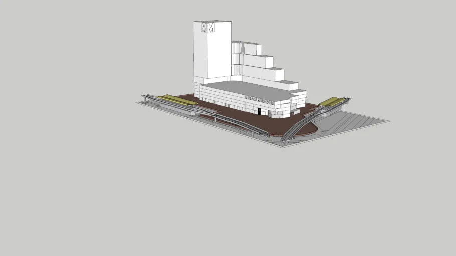 Mixed-Use High-Rise | 3D Warehouse