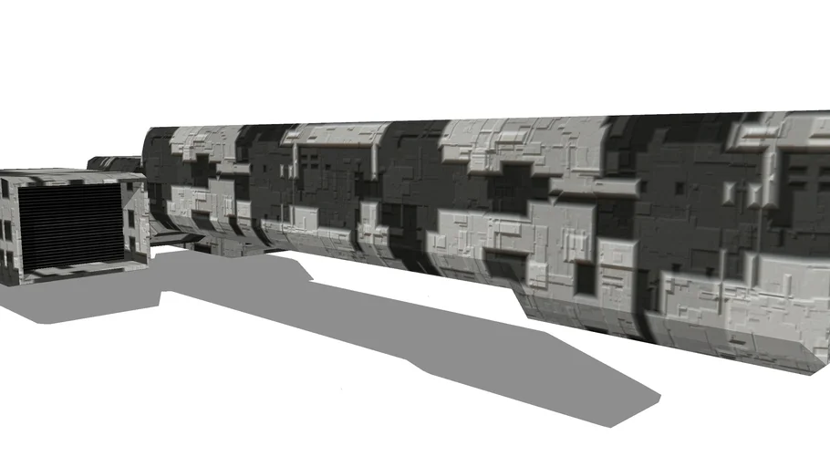 Space Freighter | 3D Warehouse