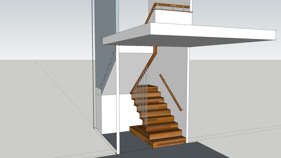 Modern Staircase Design | 3D Warehouse