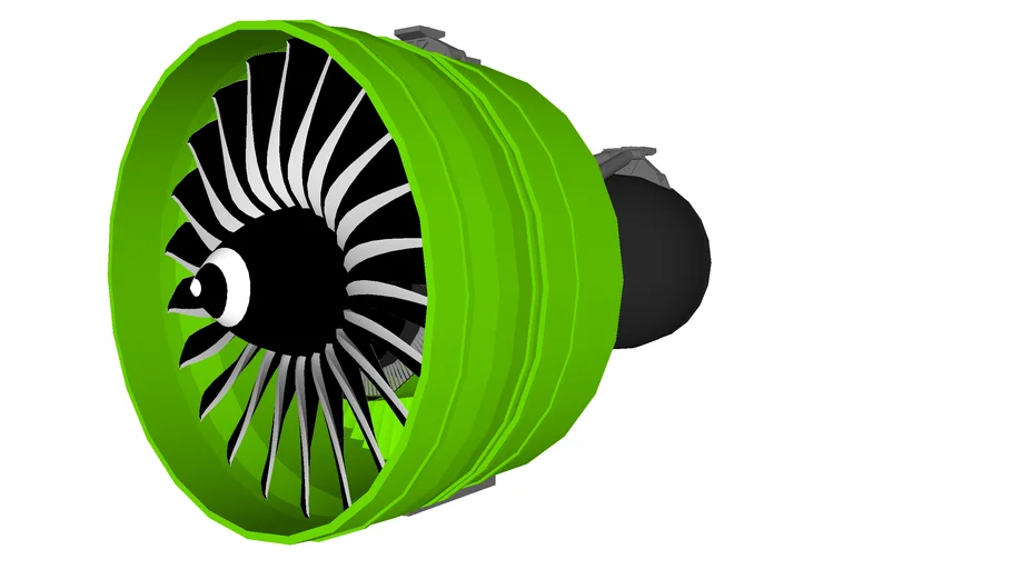 General Electric GE90-115B (Engine By JGB) | 3D Warehouse