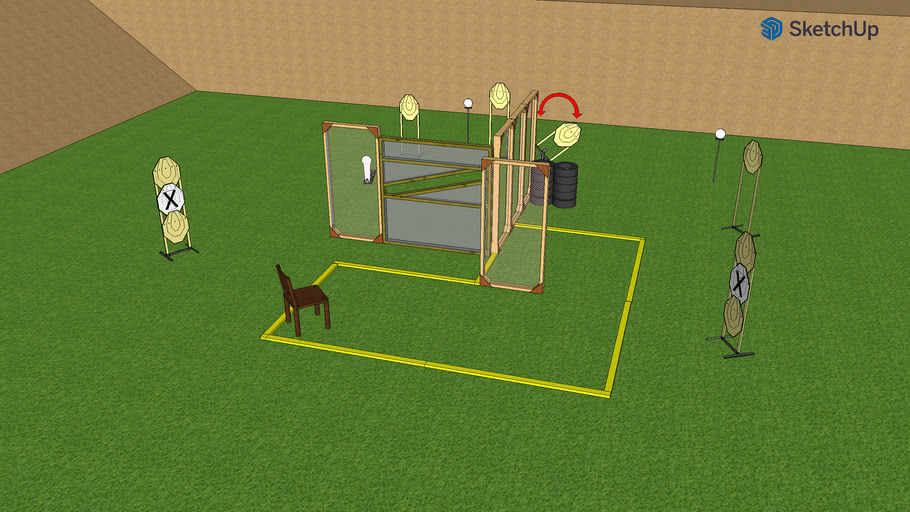 IPSC Stage 4 Antoni Ignas | 3D Warehouse