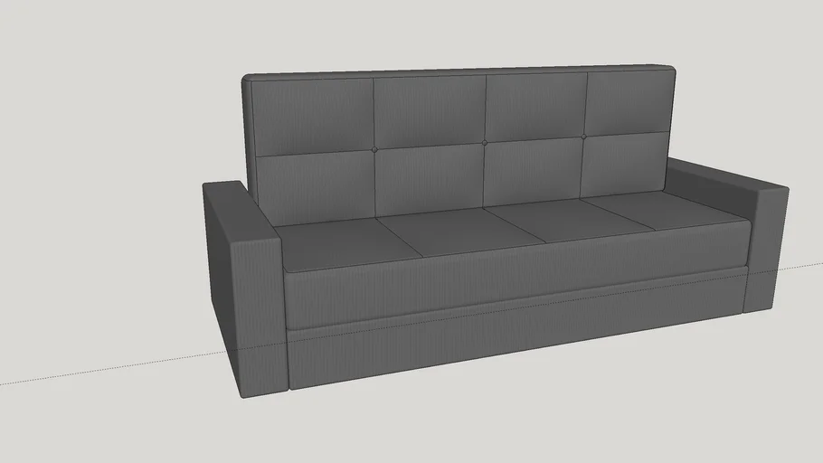 Sofá cama | 3D Warehouse