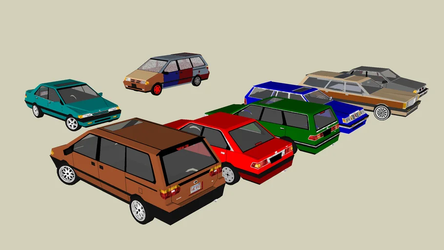 GTA cars with names originals made by BmrCT | 3D Warehouse