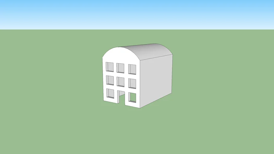 Building shell. | 3D Warehouse