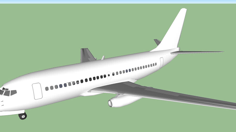 Template - Boeing 737-200 Advanced | 3D Warehouse