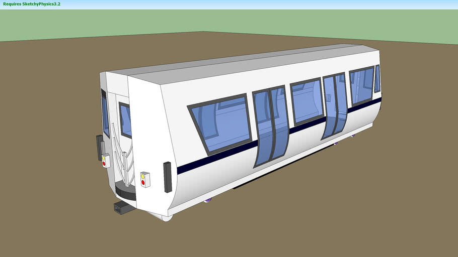 SketchyPhysics Subway Train {269Kb} | 3D Warehouse