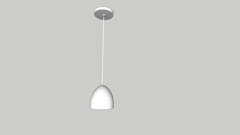 Nuevo Dome Pendant Light SMALL | 3D Warehouse