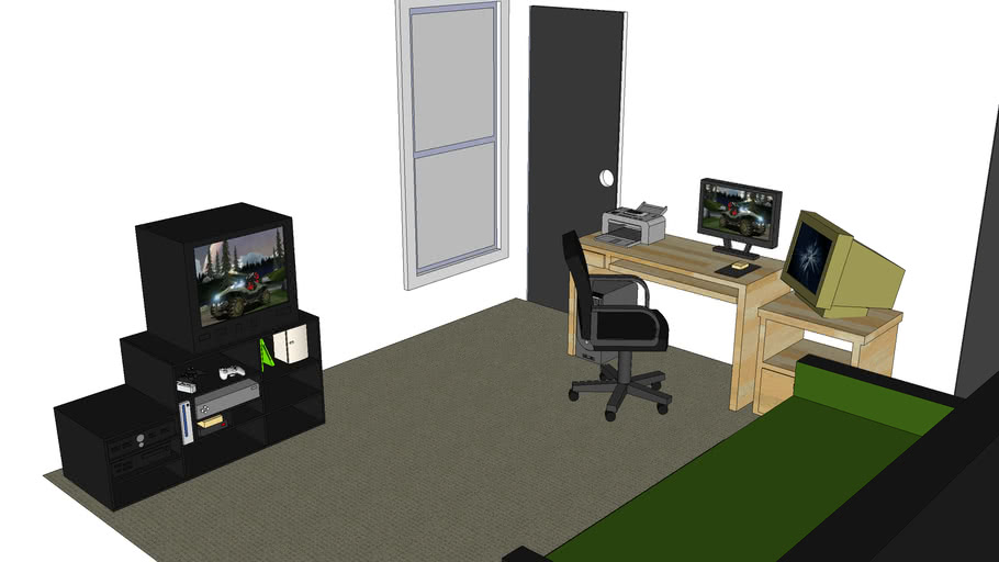My computer room | 3D Warehouse