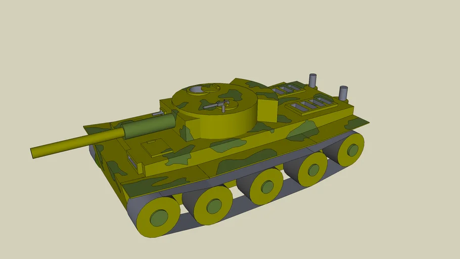 German WW2 Tiger Tank | 3D Warehouse
