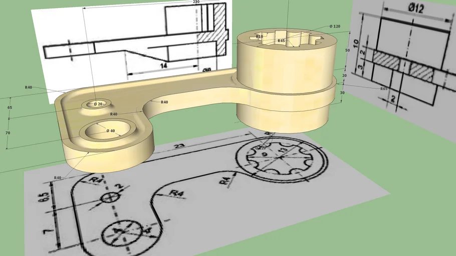 Dibujo Piezas | 3D Warehouse