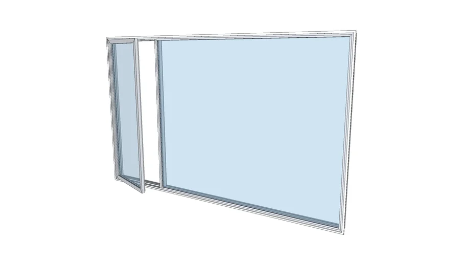 Double Mulled Window | 3D Warehouse