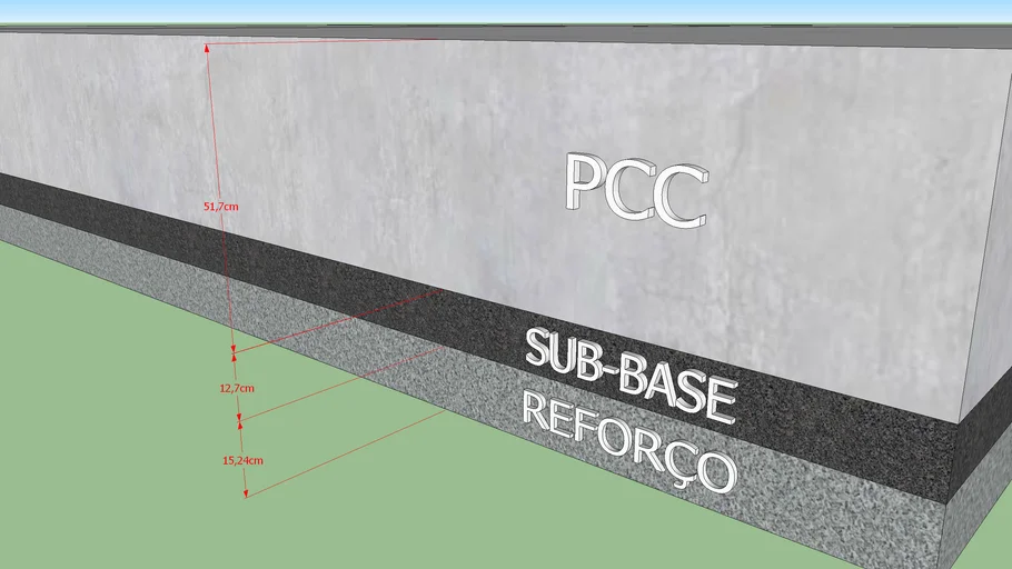 Pavimento Rígido | 3D Warehouse