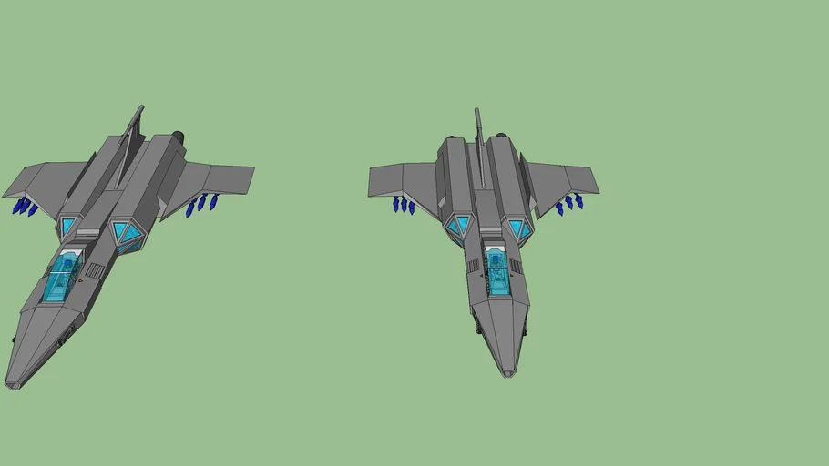 VA-COSMO LEPARD SPACE INTERCEPTOR FIGHTER | 3D Warehouse