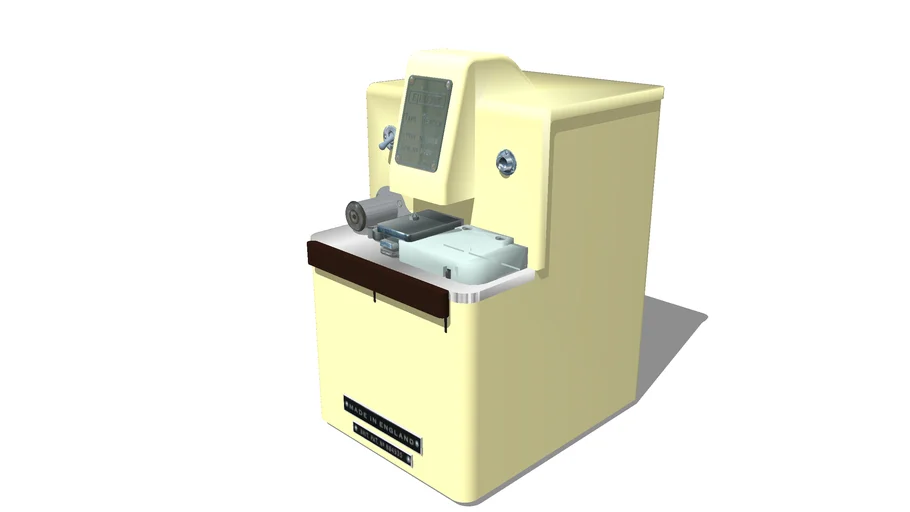 Elliot 803 paper tape reader | 3D Warehouse