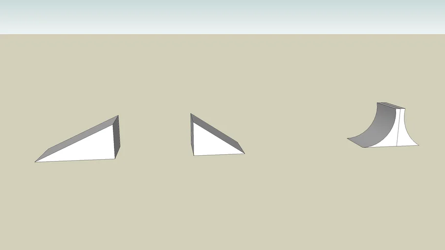 skate ramps | 3D Warehouse