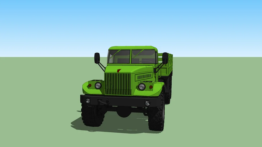 KRAZ-255 | 3D Warehouse