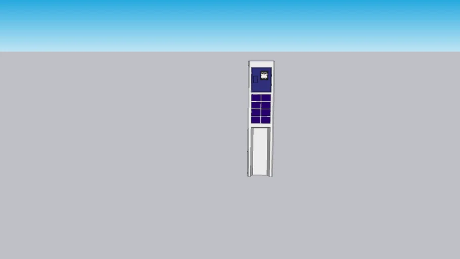 Poste Pedestal | 3D Warehouse