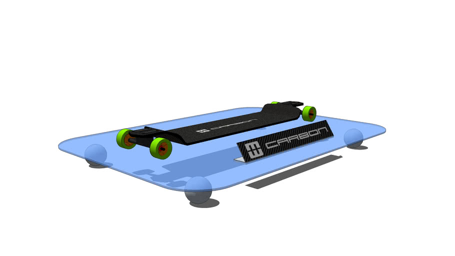 MW Longboards Carbon Speedboard | 3D Warehouse