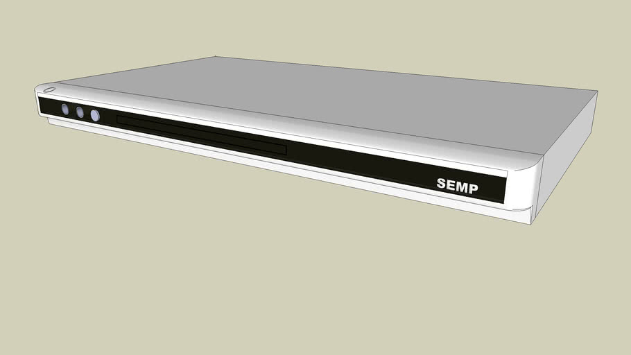 dvd - semp toshiba | 3D Warehouse