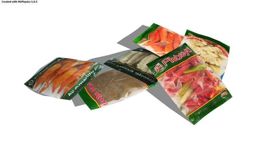 food product in package | 3D Warehouse