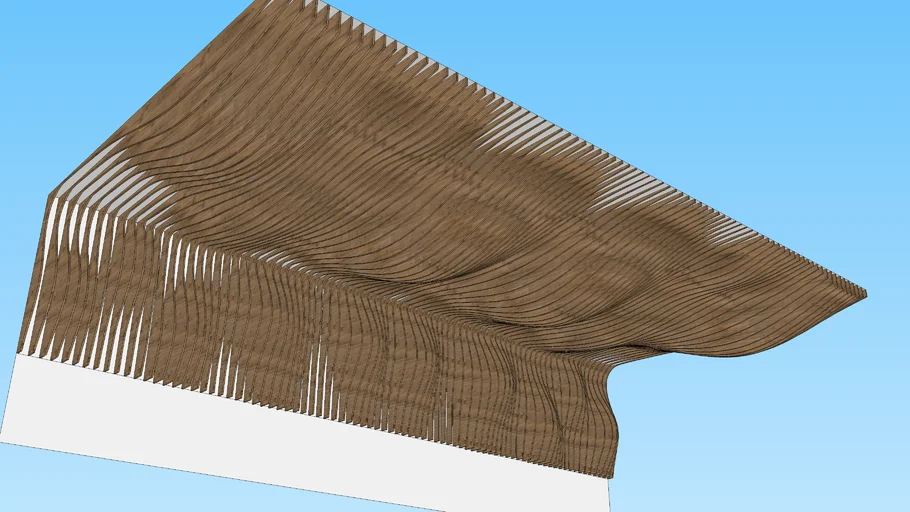 Wall Ceiling Wave | 3D Warehouse