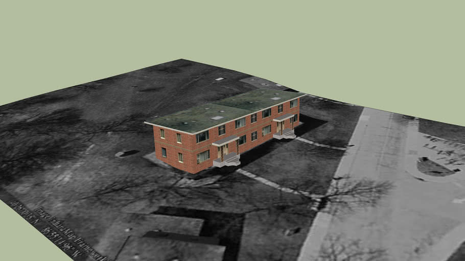 Purdue Hilltop Apartment Building 13 | 3D Warehouse