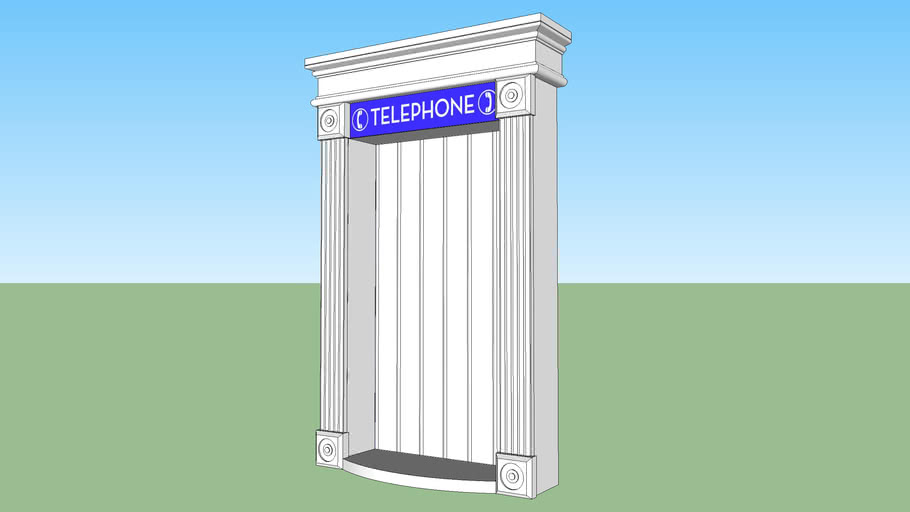 Custom Payphone Enclosure | 3D Warehouse